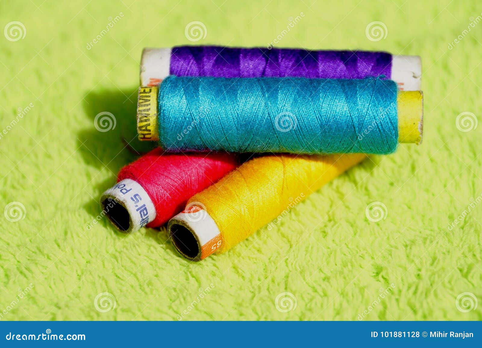 The color Thread. stock photo. Image of threasforcoloths - 101881128