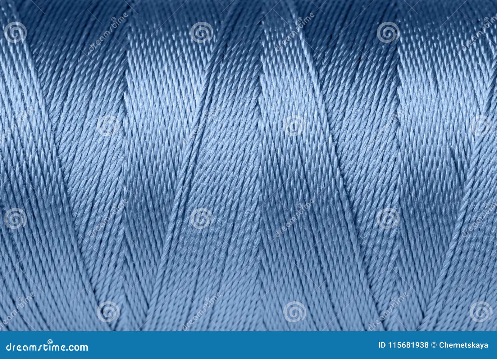 Color Thread Spool, Closeup Stock Photo - Image of leisure, color ...