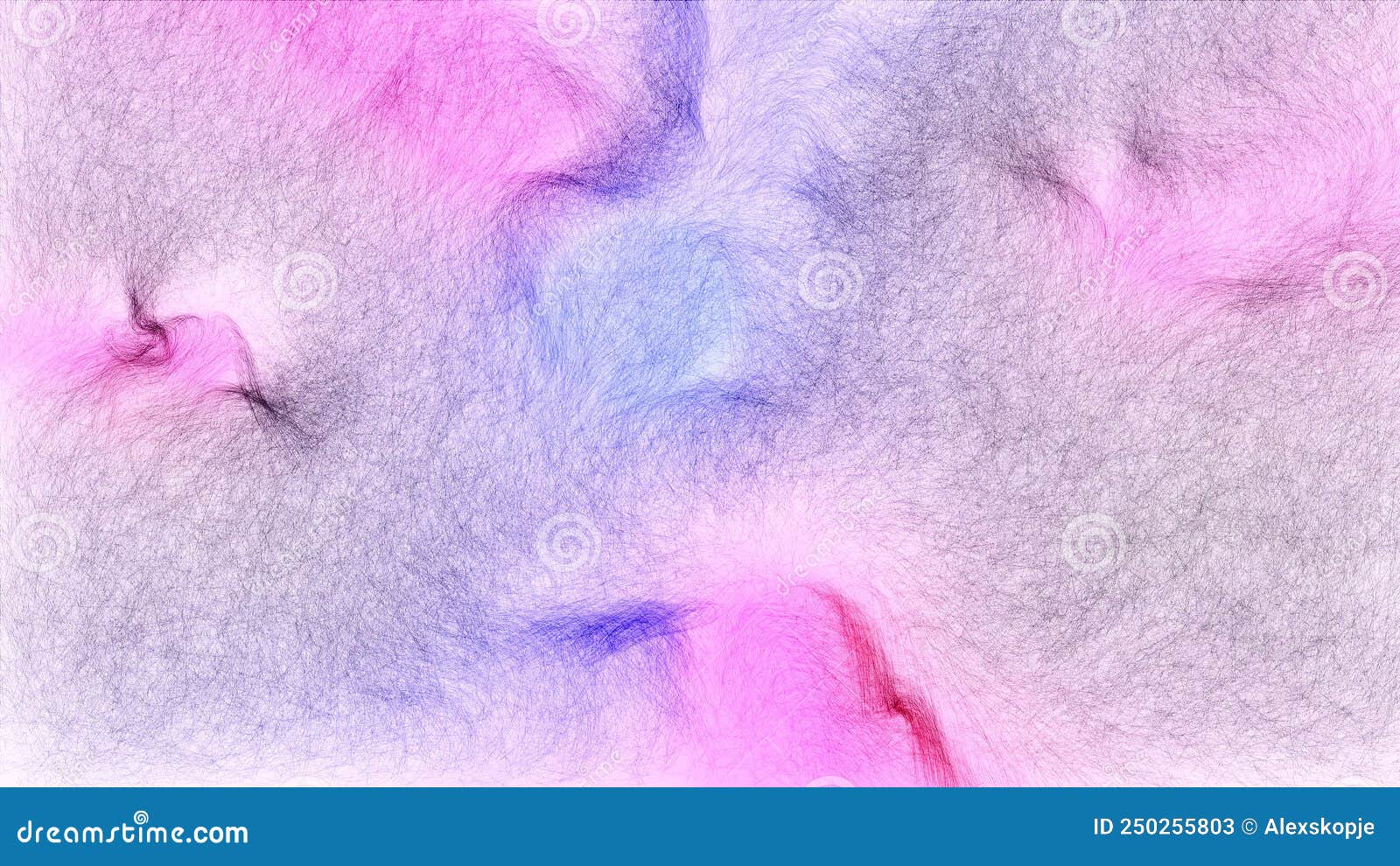 Color Threads Hand Draw Digital Art Stock Image - Image of textile ...