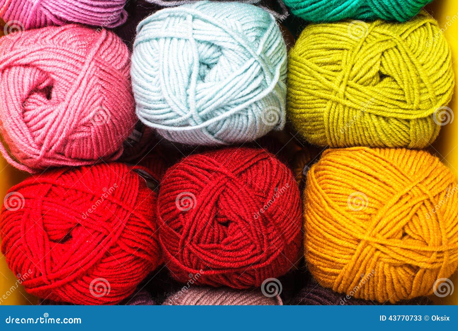 Color threads stock image. Image of objects, leisure - 43770733