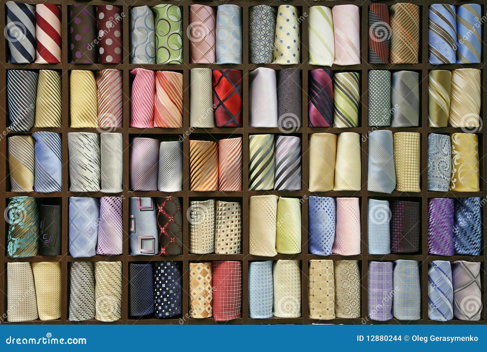 Color ties stock photo. Image of colorful, business, class - 12880244
