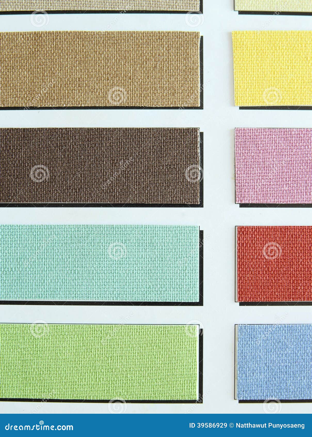 Color Tone Of Fabric Swatch Samples Stock Image - Image of macro, gray ...