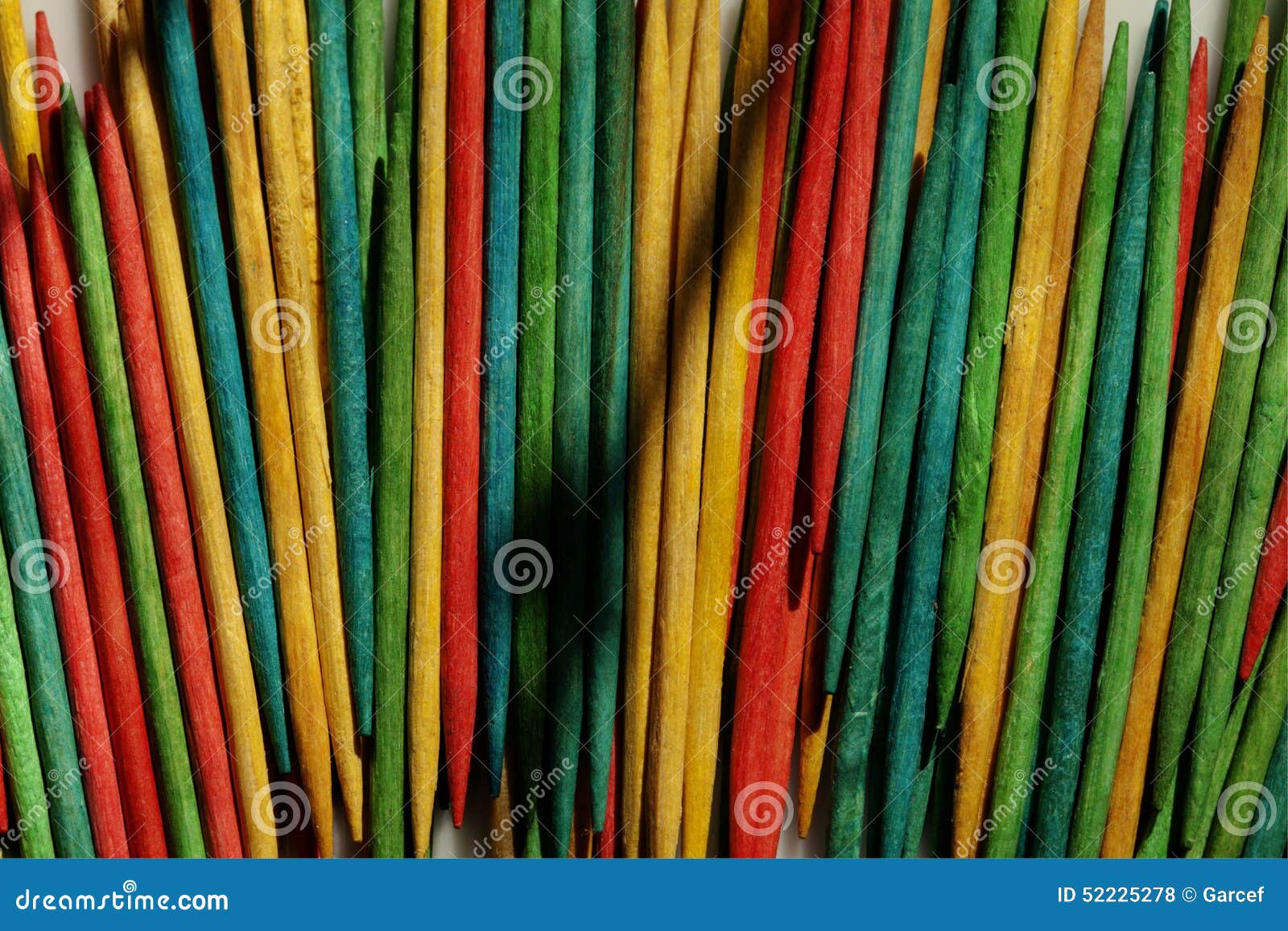 Color toothpicks stock photo. Image of colorful, food - 52225278
