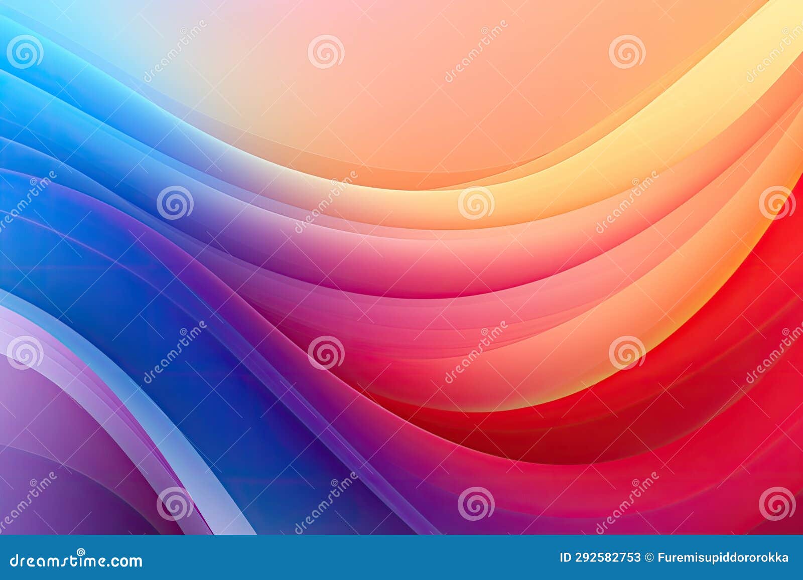 Color Transition and Gradient on Abstract Background Stock Illustration ...