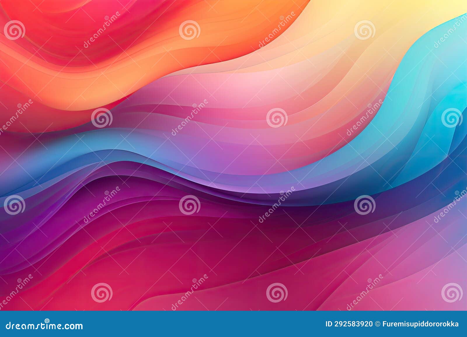 Color Transition and Gradient on Abstract Background Stock Illustration ...