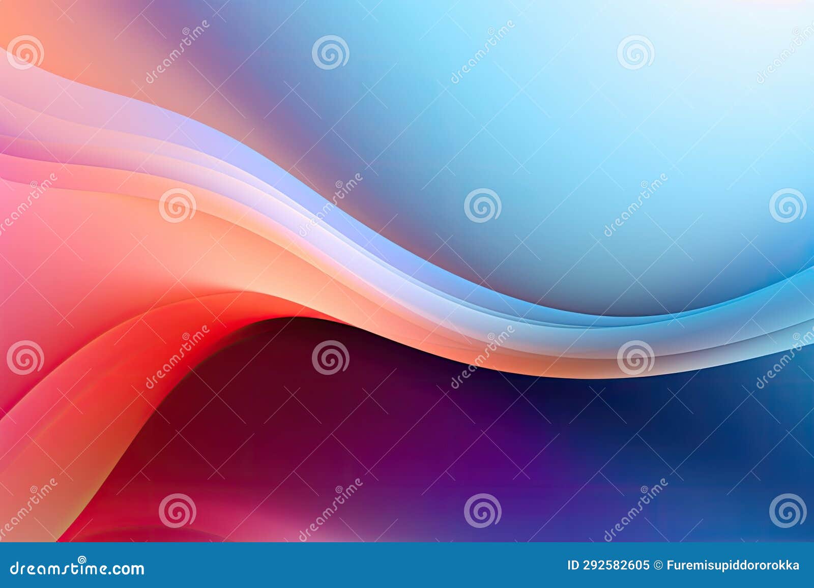 Color Transition and Gradient on Abstract Background Stock Illustration ...