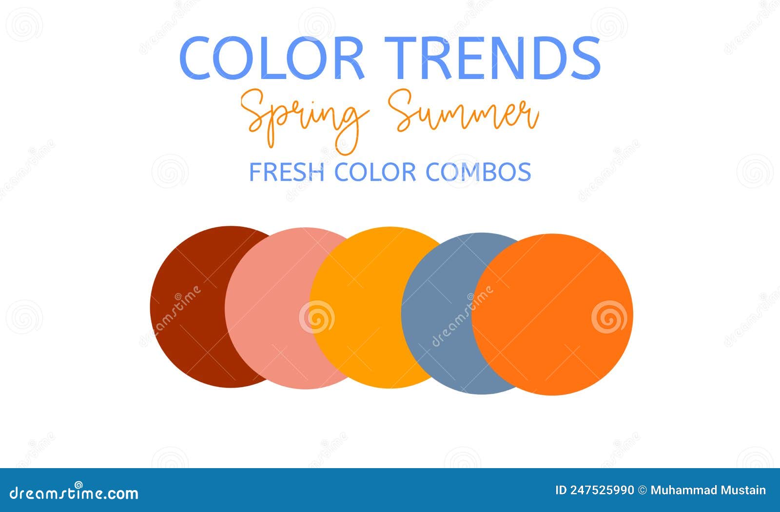 Color Trends. Summer Color Palette. Forecast Future Color Trends ...