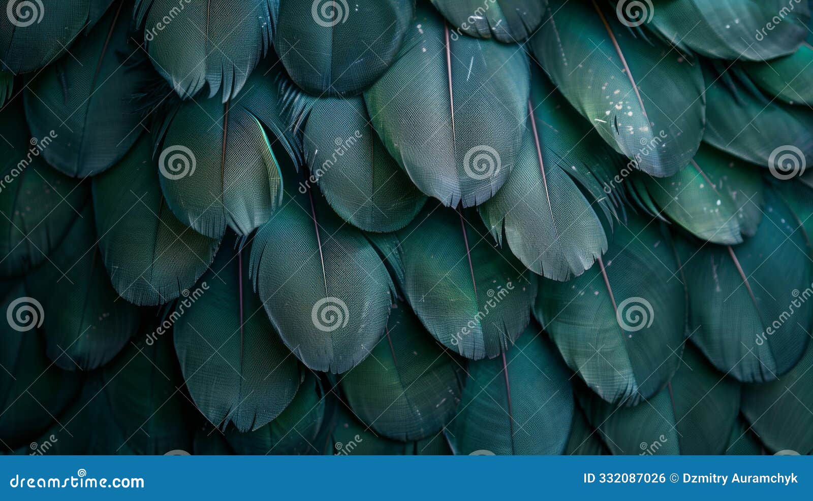 Color Trends in Viridian Dark Green Feather Texture Background Stock ...