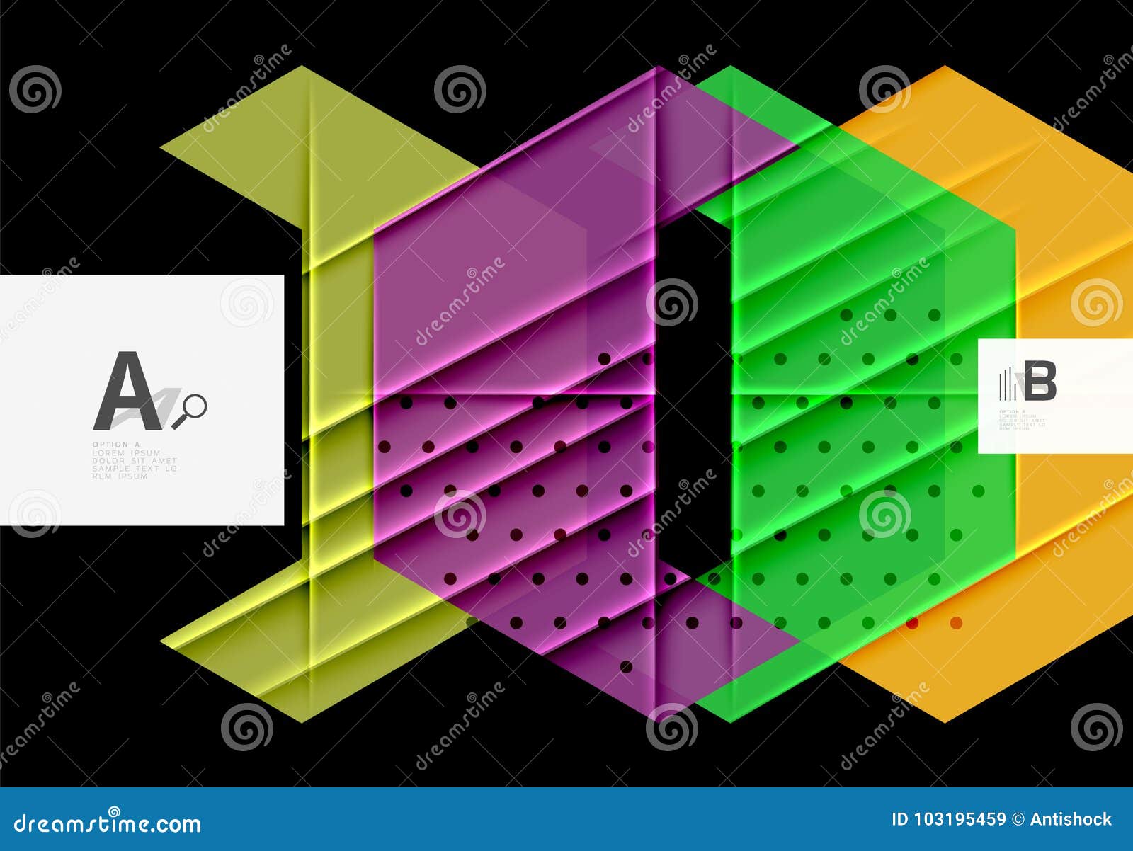 Color Triangles Background Design Stock Vector - Illustration of ...