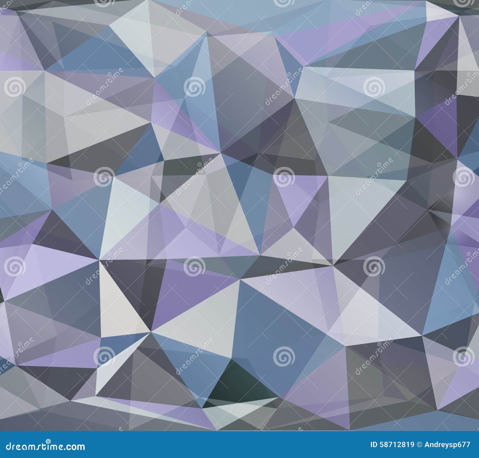 Color triangular polygons stock vector. Illustration of color - 58712819