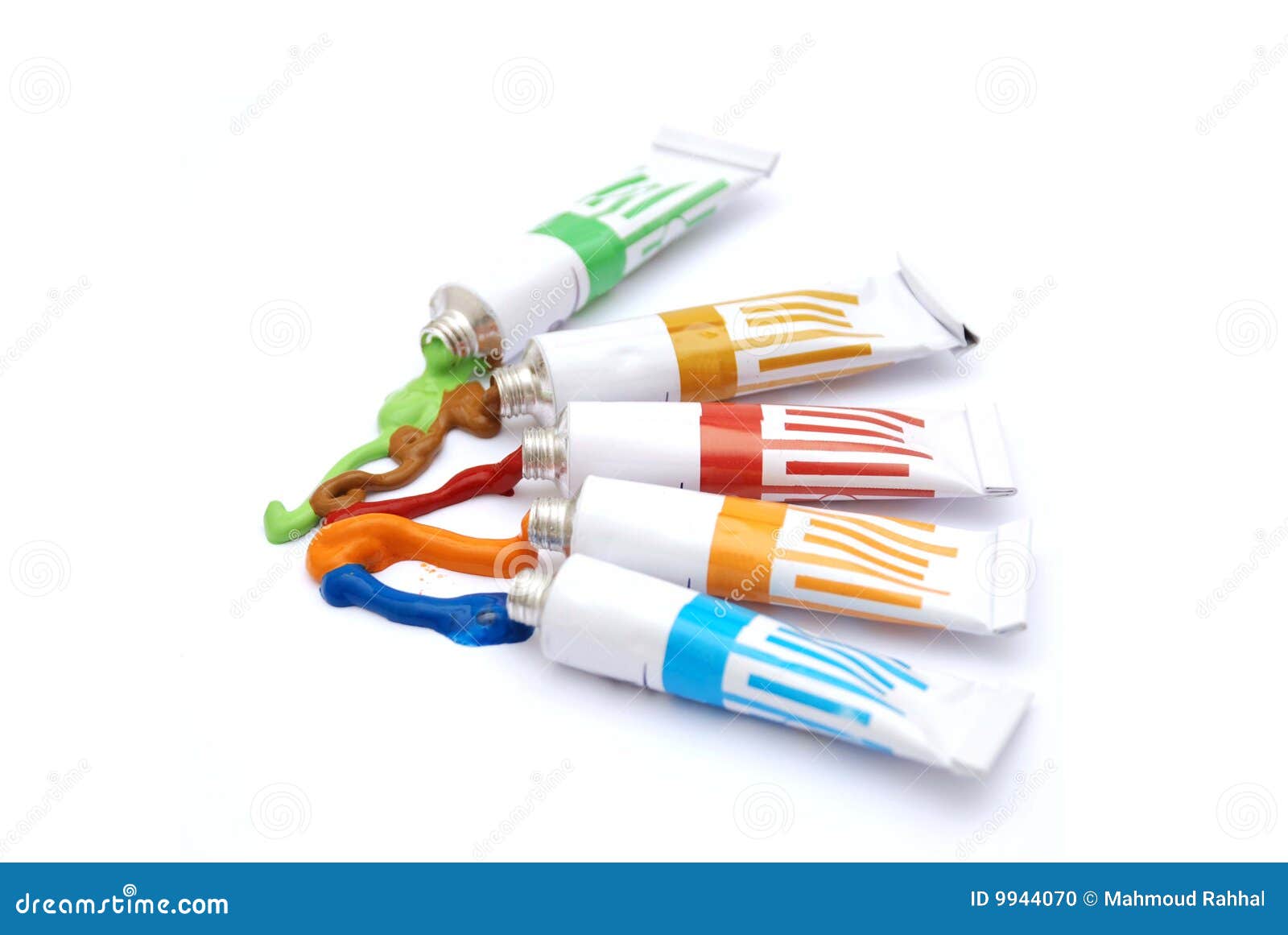 Color Tubes stock photo. Image of blue, color, tube, green - 9944070
