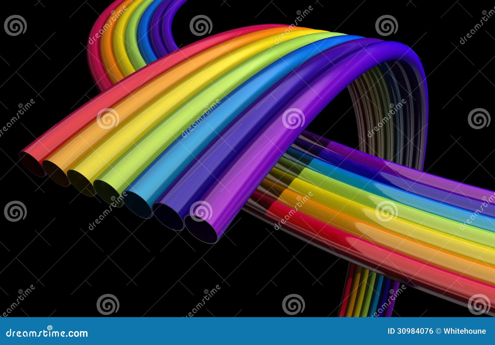 Color tubes stock illustration. Illustration of elements - 30984076
