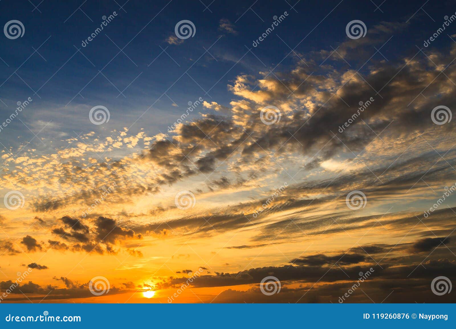 The color of twilight sky stock photo. Image of pattern - 119260876
