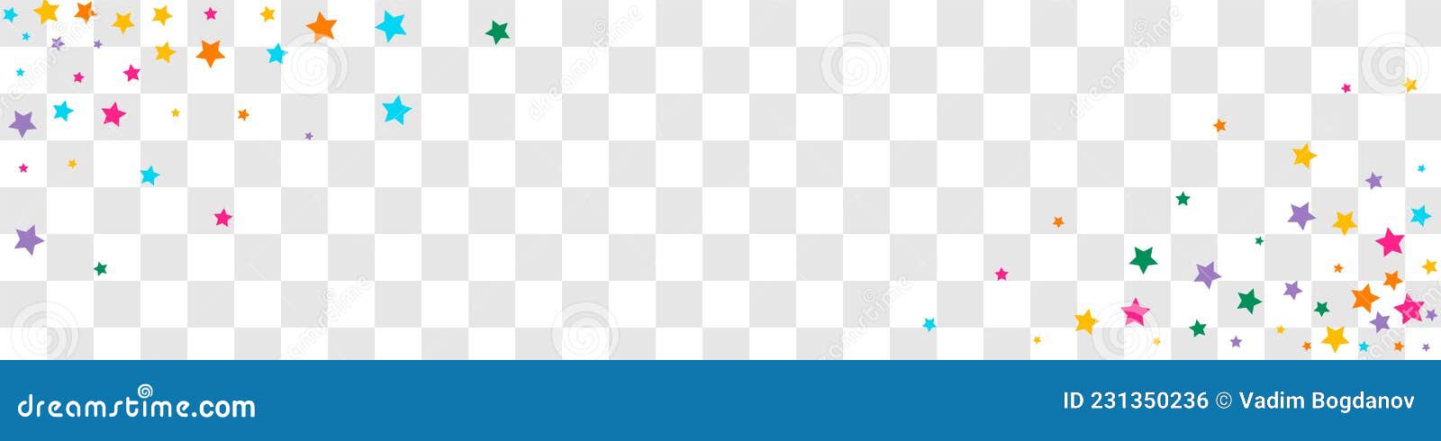 Color Twinkle Vector Panoramic Transparent Stock Vector - Illustration ...