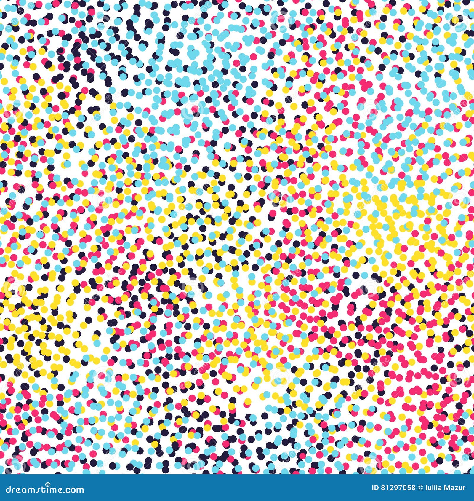 Color Universal Geometric Seamless Pattern Stock Vector - Illustration ...