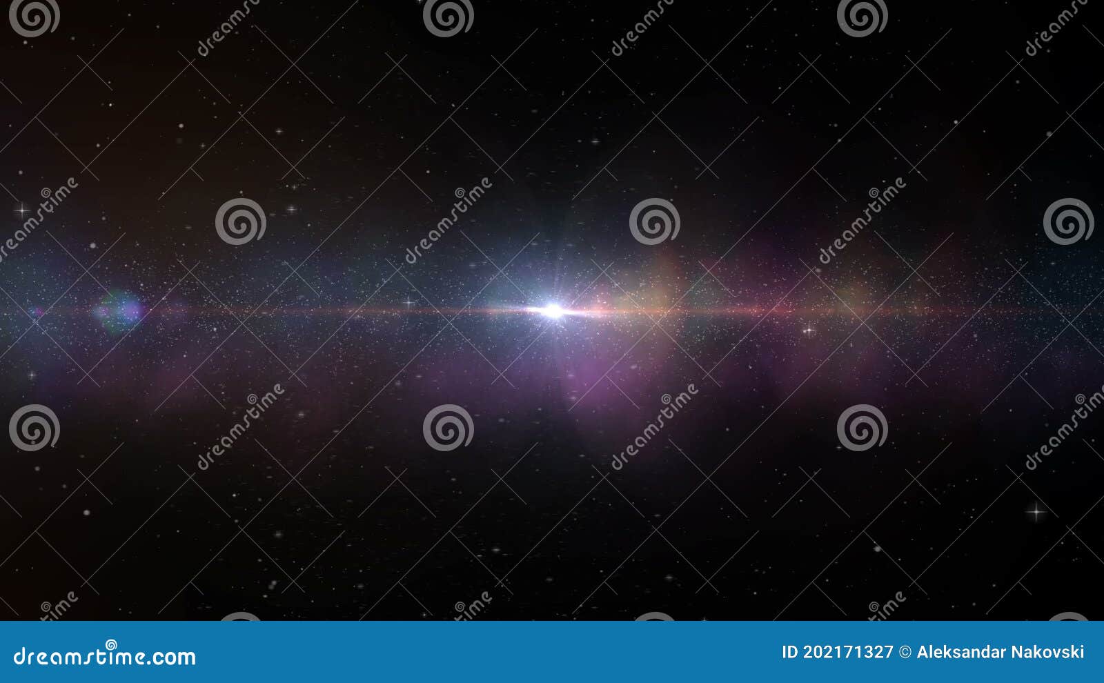 Color Universe witch stars stock video. Video of light - 202171327
