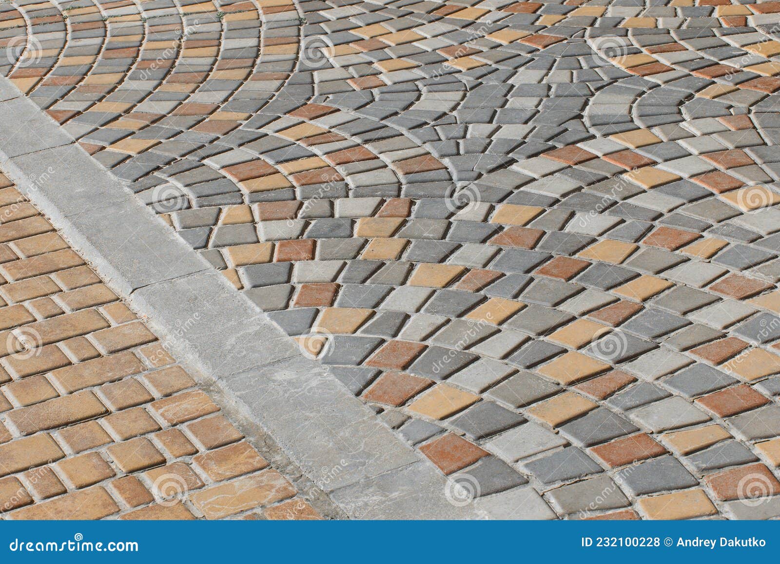 Color Urban Pattern Floor Tile Mosaic Street Surface Texture Background ...