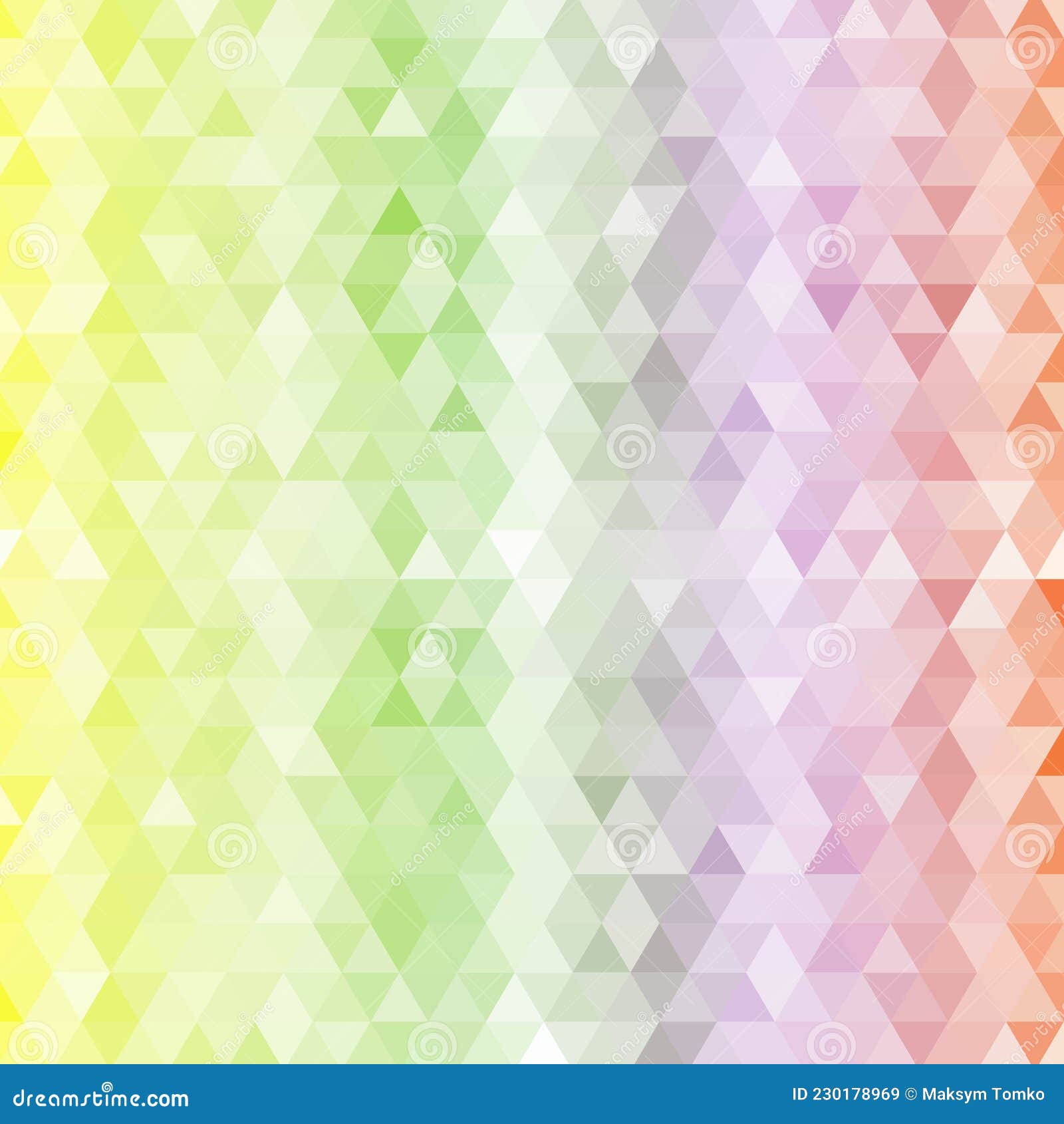 Color Vector Abstract Background. Triangular Design. Eps 10 Stock ...
