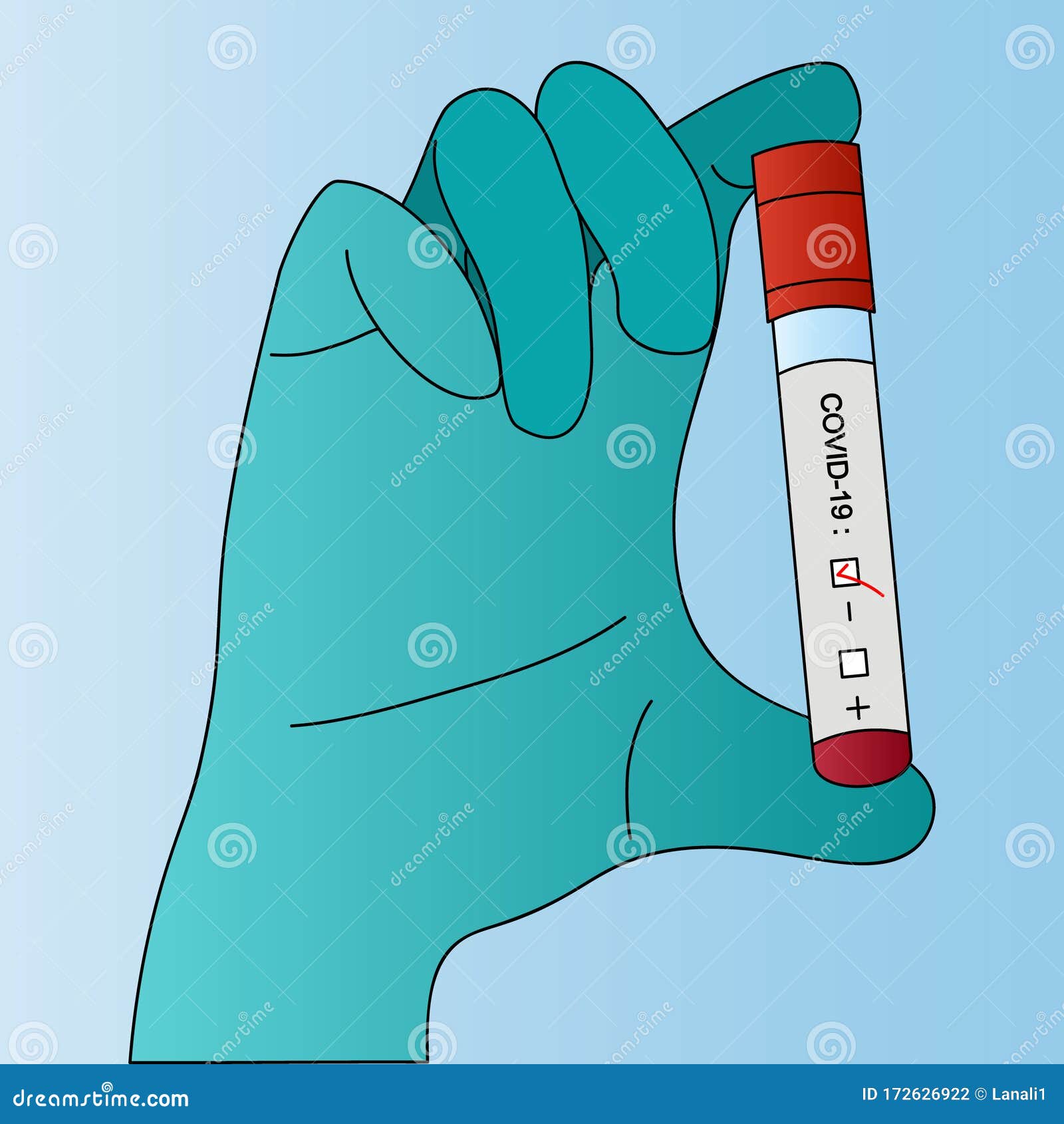 Collection Of Clinical Samples. Test Tubes With Patient Analyzes ...