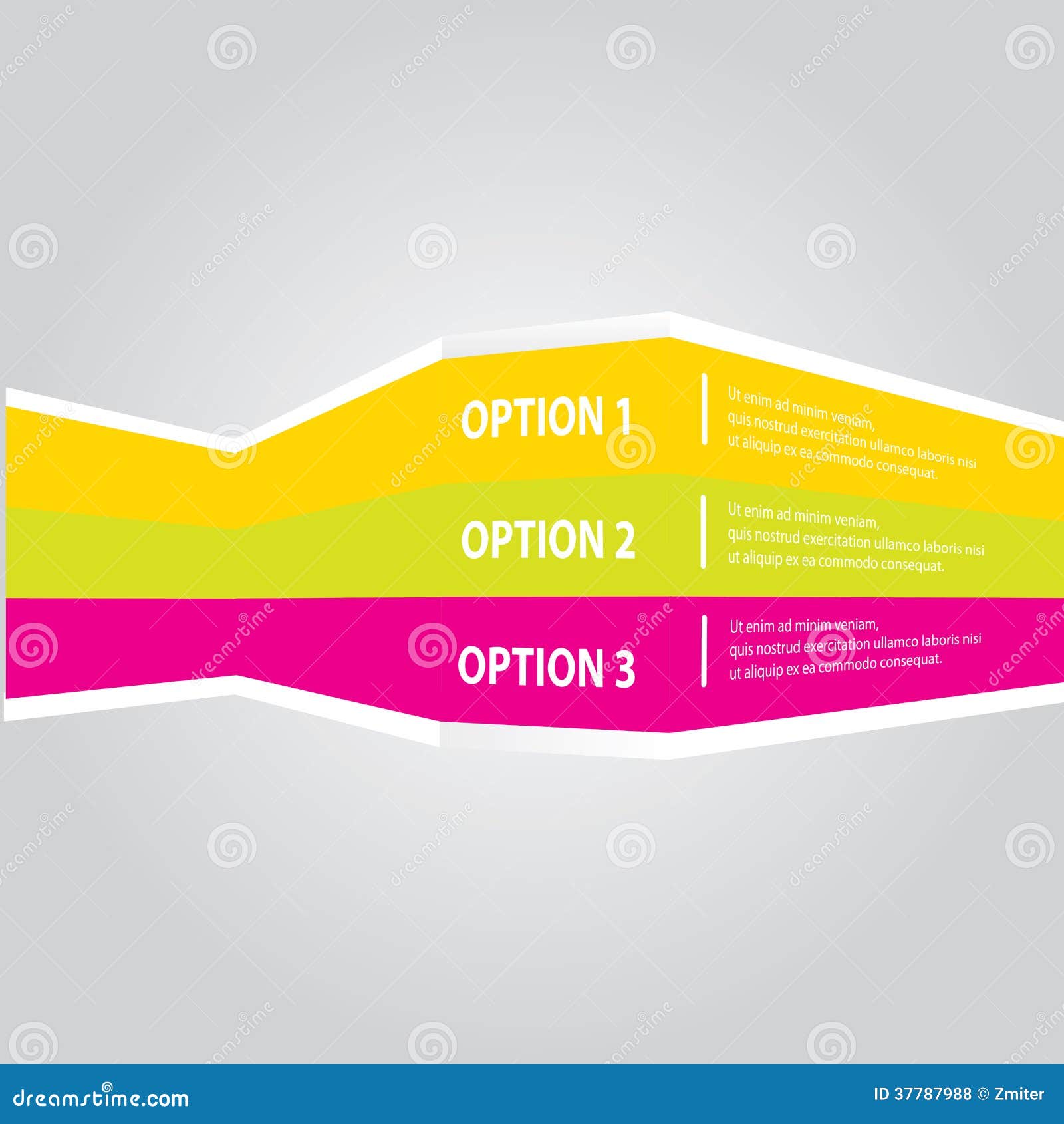 Color Vector Paper Progress Background Banner Stock Vector ...