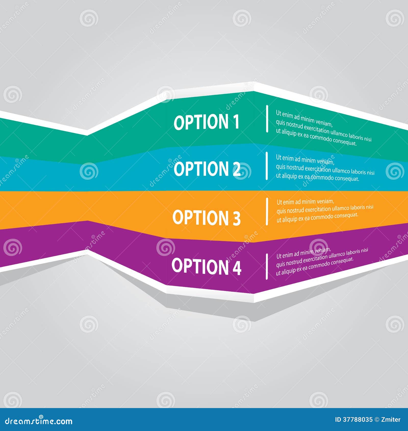 Color Vector Paper Progress Background Banner Stock Vector ...