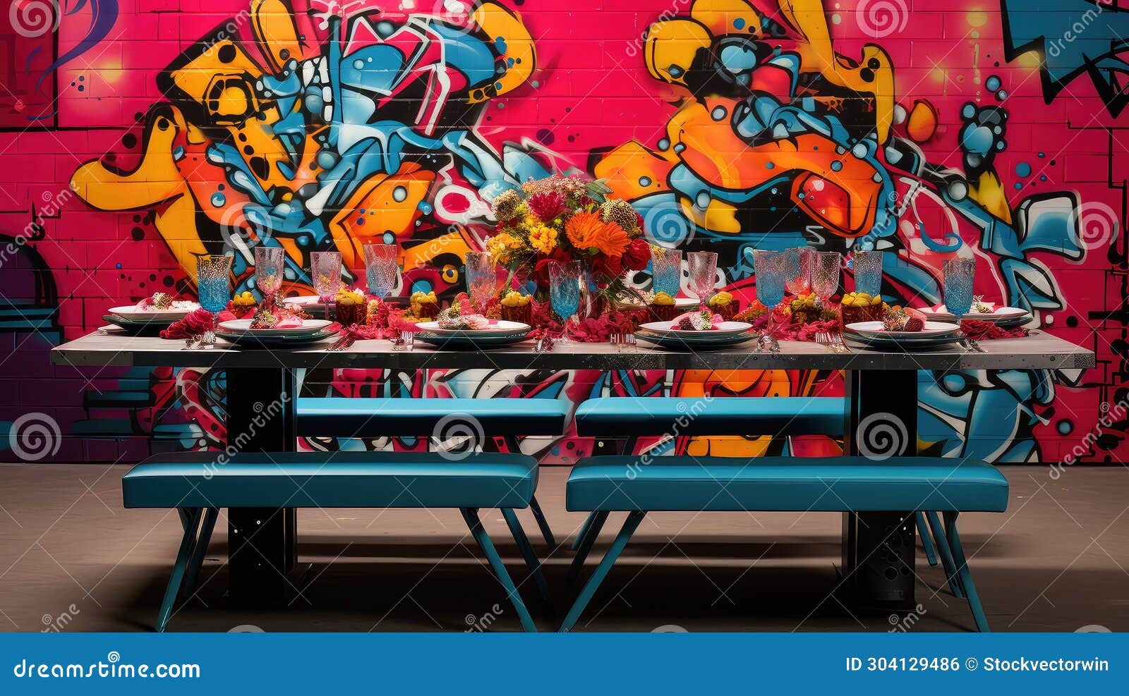 Color View Table Background Stock Illustration - Illustration of ...