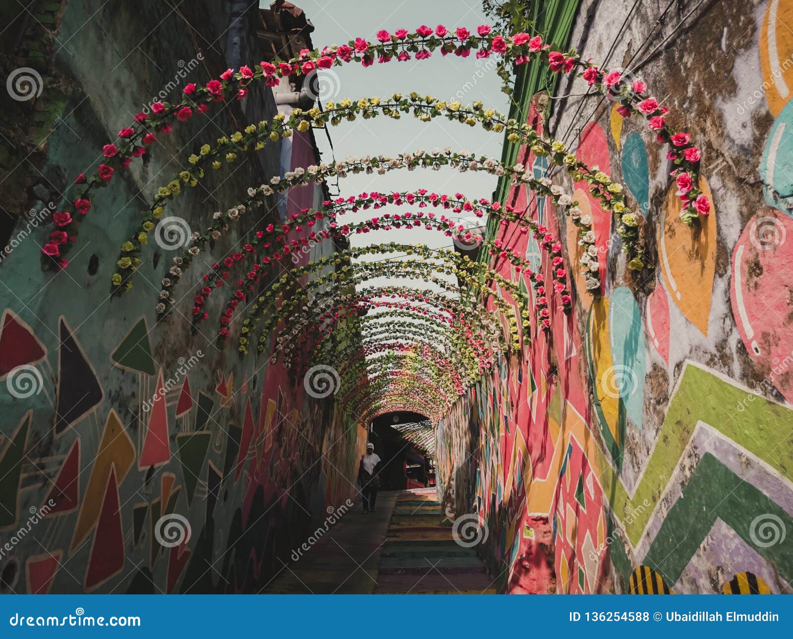 Color Village editorial stock photo. Image of malang - 136254588