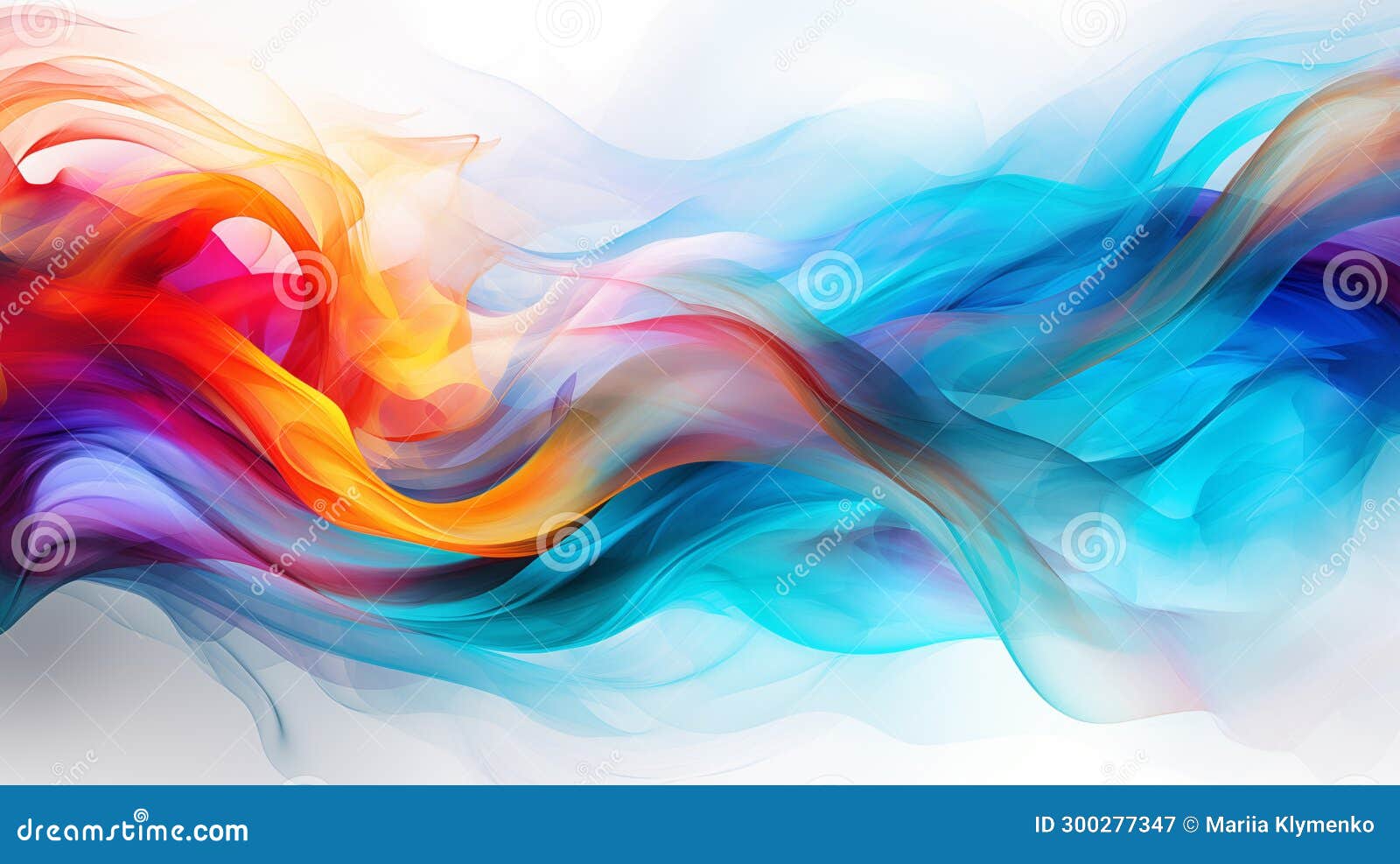 Color Visualization of Energy Flow. Bright Abstract Background Stock ...