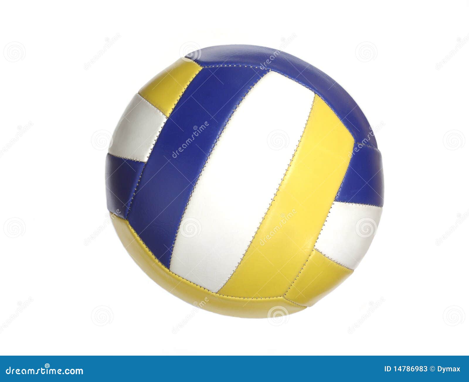 Color volleyball ball stock image. Image of competition - 14786983