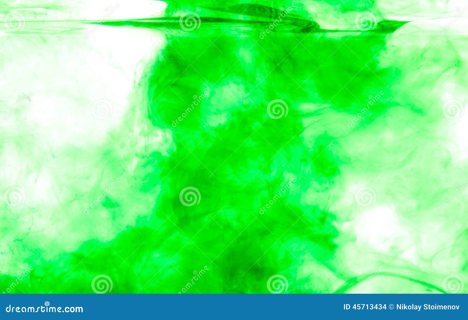 Color in water stock photo. Image of disintegration, abstract - 45713434