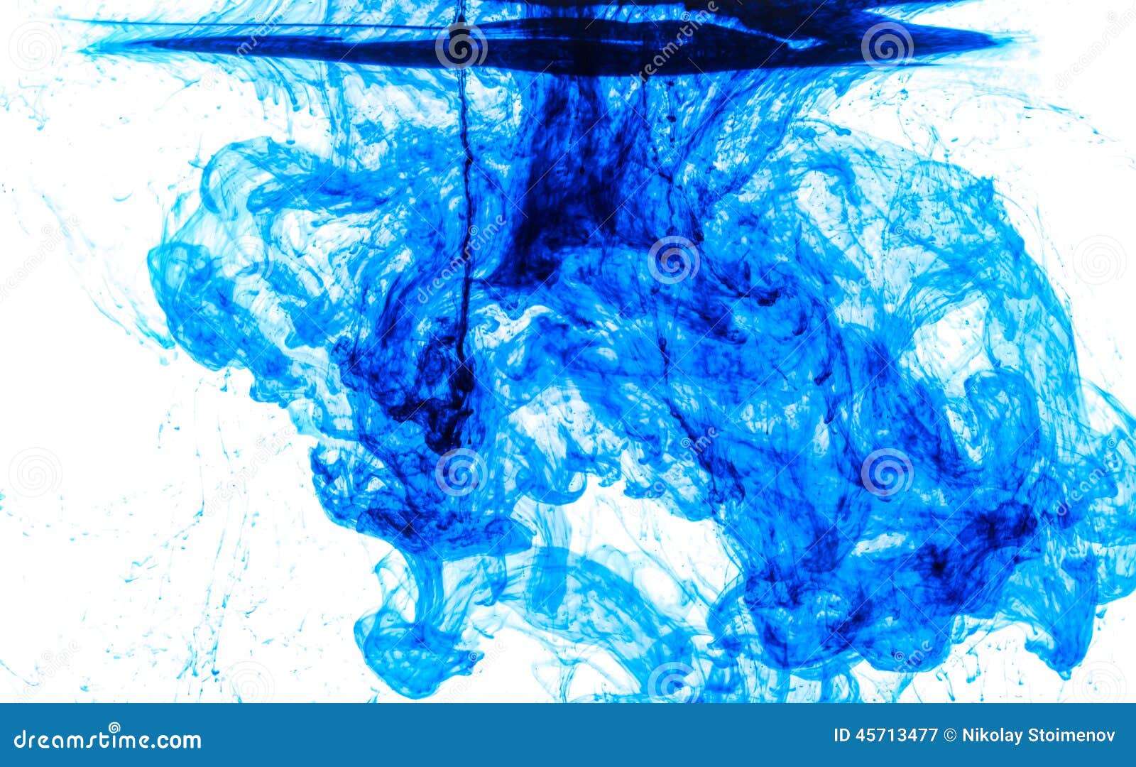 Color in water stock image. Image of gravity, physics - 45713477