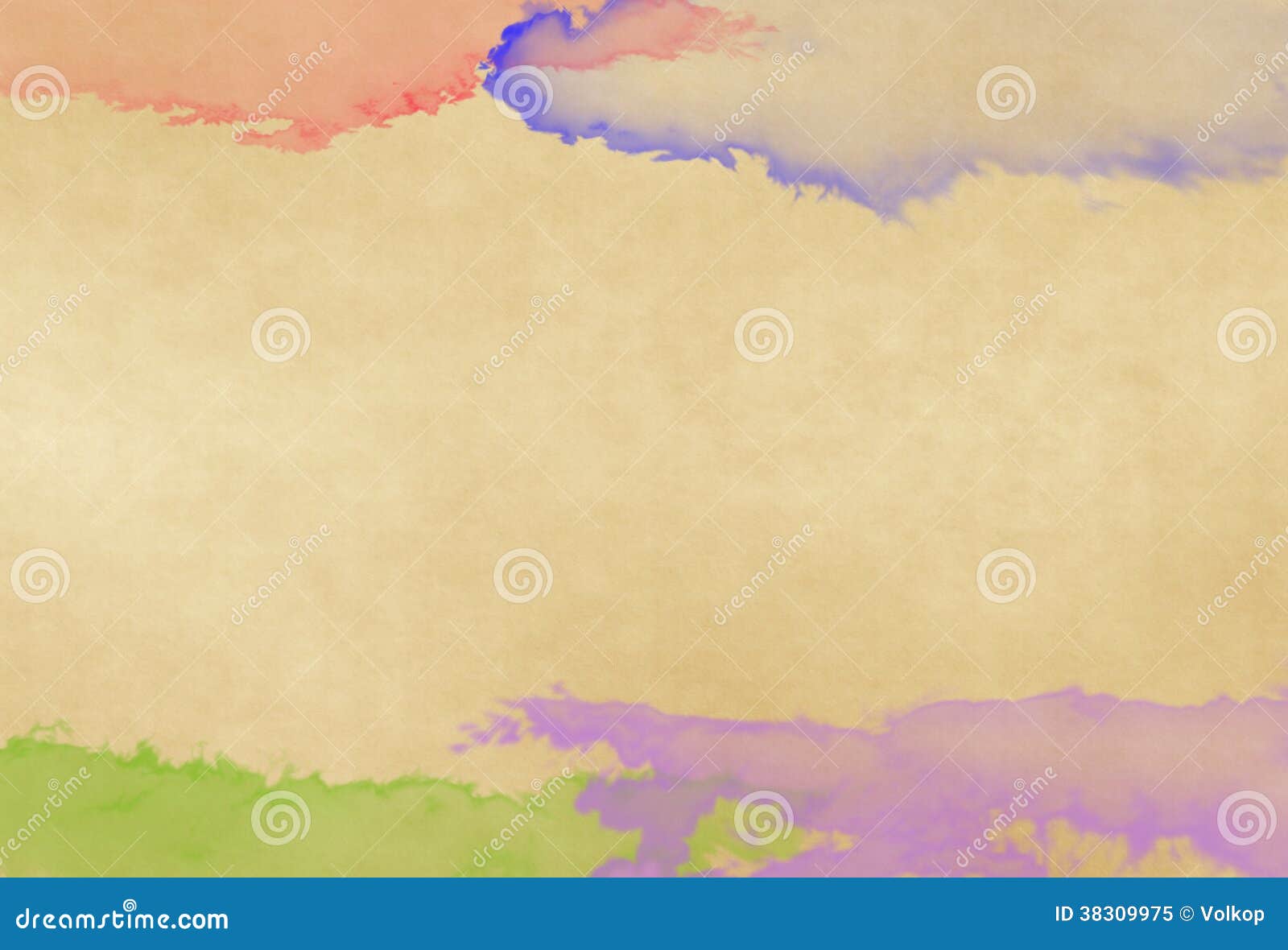 Color water on old paper stock illustration. Illustration of burnt ...