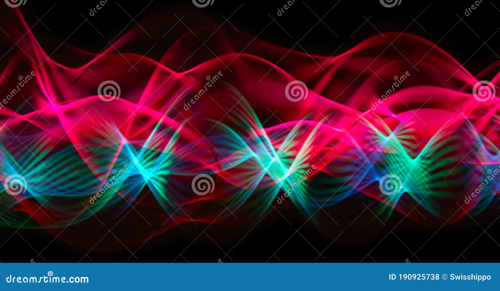 Color wave stock illustration. Illustration of light - 190925738