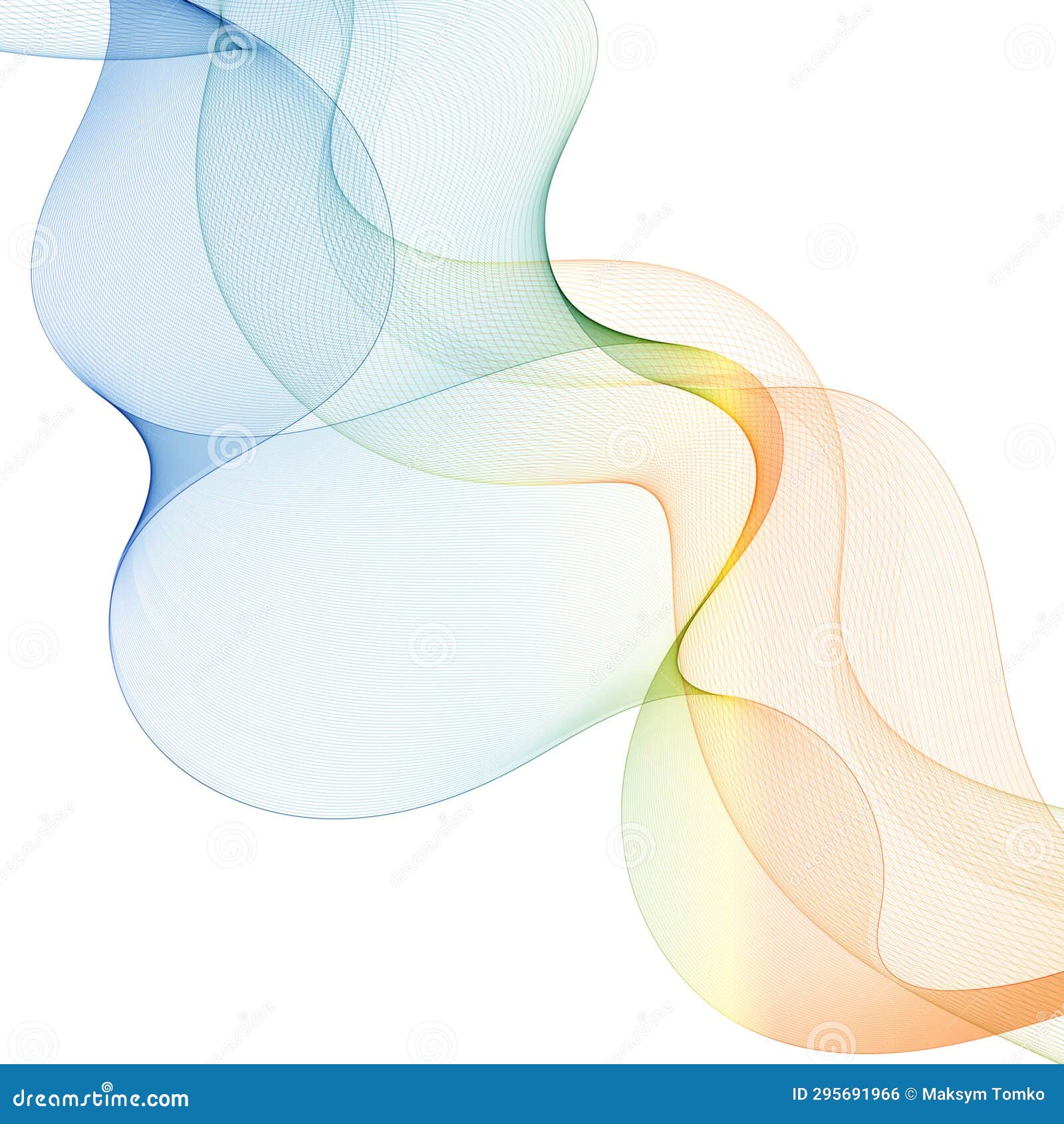 Color Wave Background. Abstract Wave. Design Element. Eps 10 Stock ...