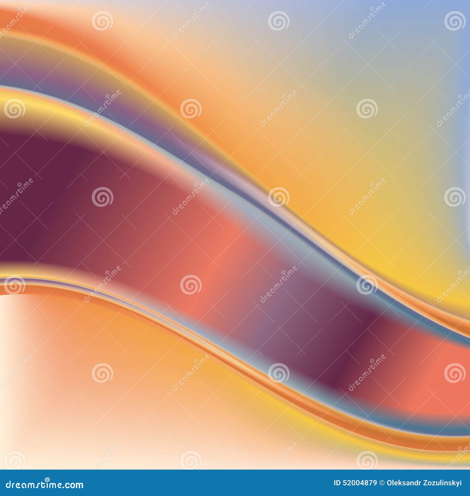 Color Wave. Vector 2 stock vector. Illustration of flow - 52004879