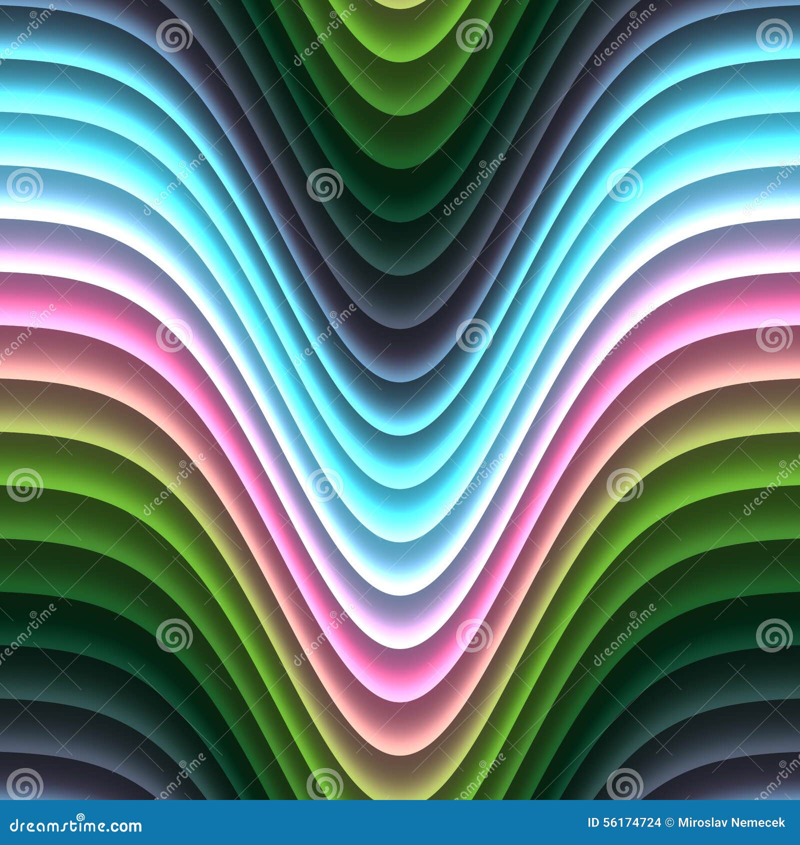 Color Waves Generated Seamless Texture Stock Illustration ...