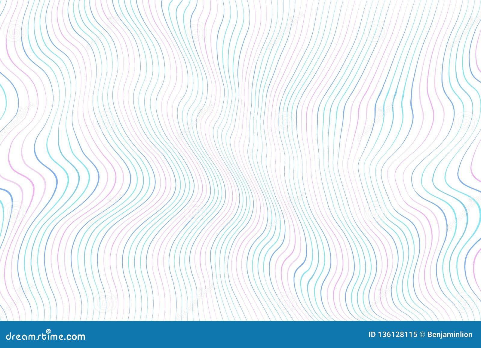 Color Wavy Background stock vector. Illustration of abstract - 136128115