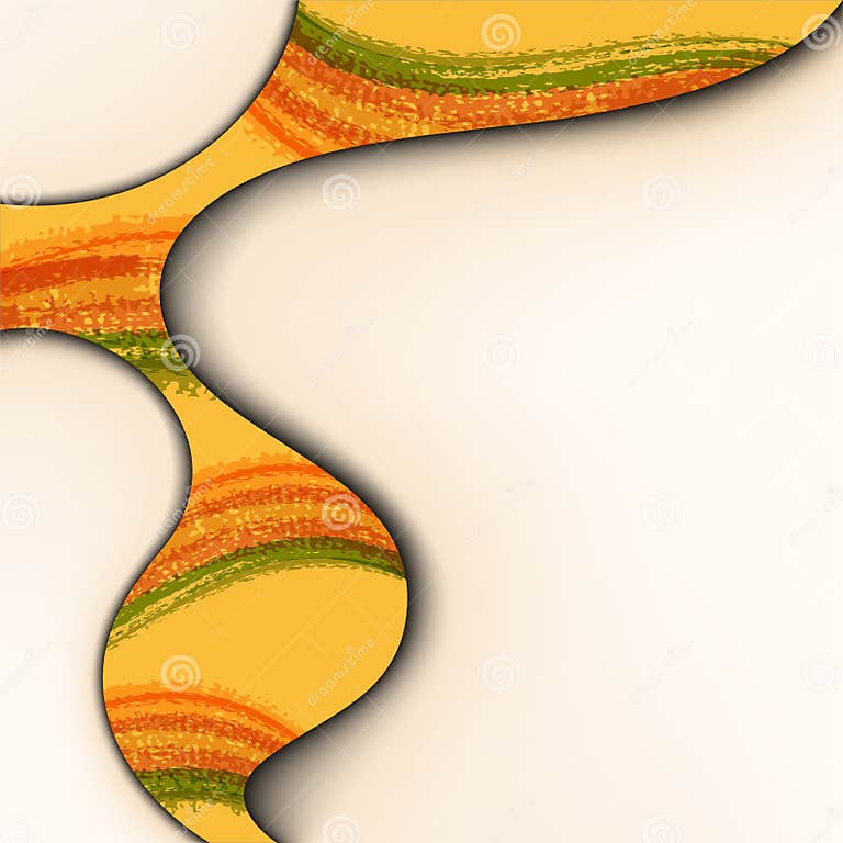 Color wavy design stock vector. Illustration of autumn - 25136958