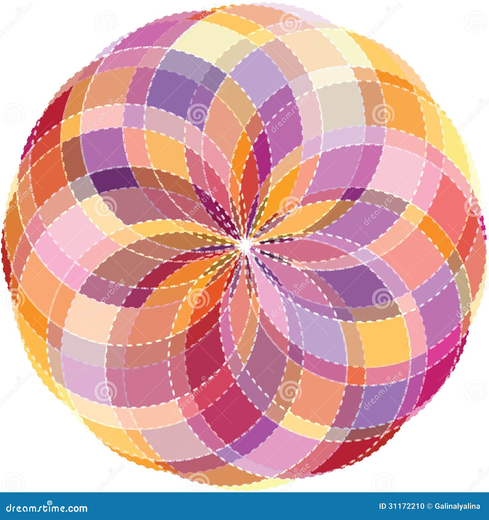 Color Wheel Background. Vector Illustration Stock Photo - Image: 31172210