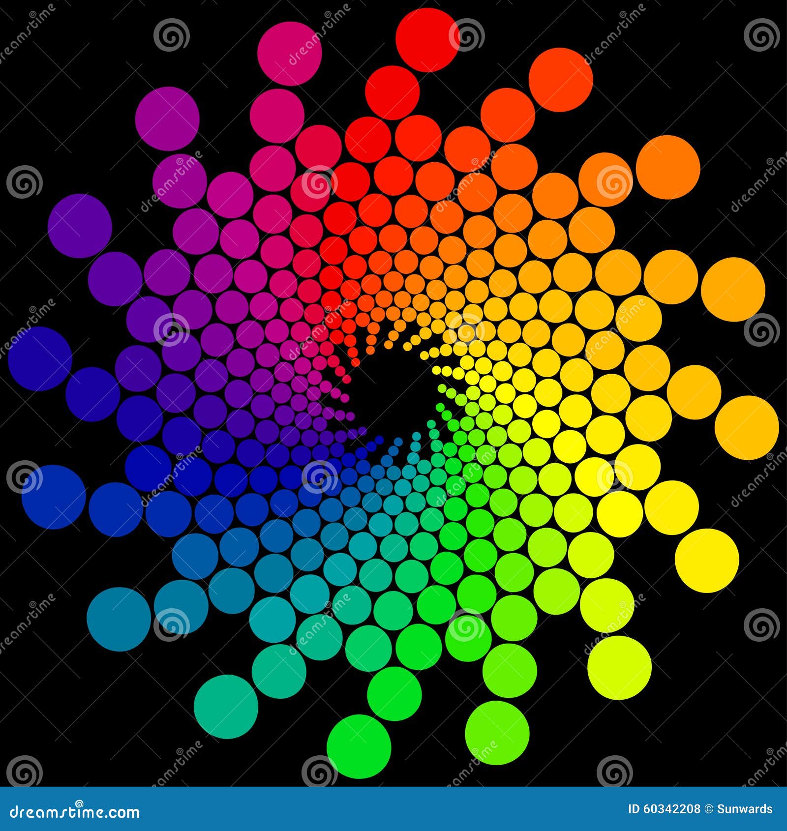 Color Wheel stock vector. Illustration of element, graphic - 60342208