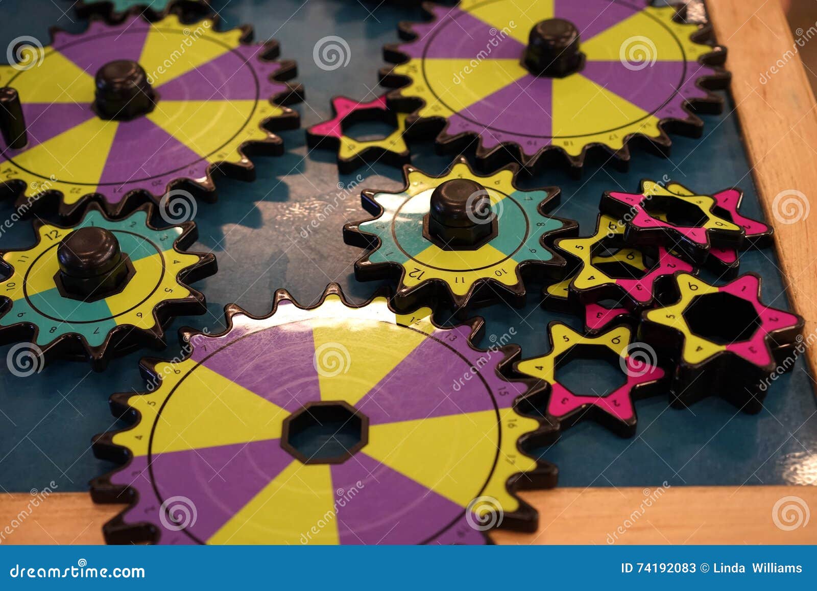 Color wheel gears stock image. Image of connect, color - 74192083