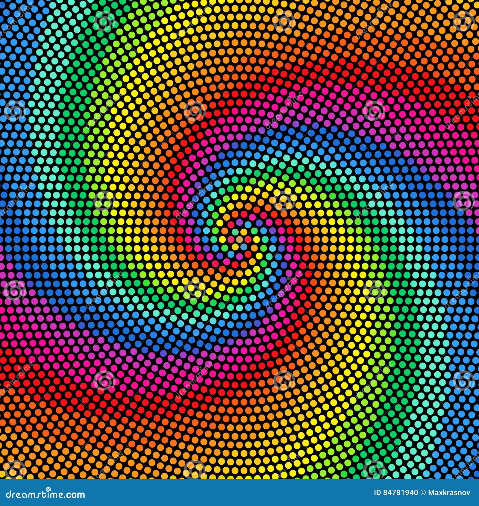 Color Wheel Pattern stock vector. Illustration of grid - 84781940