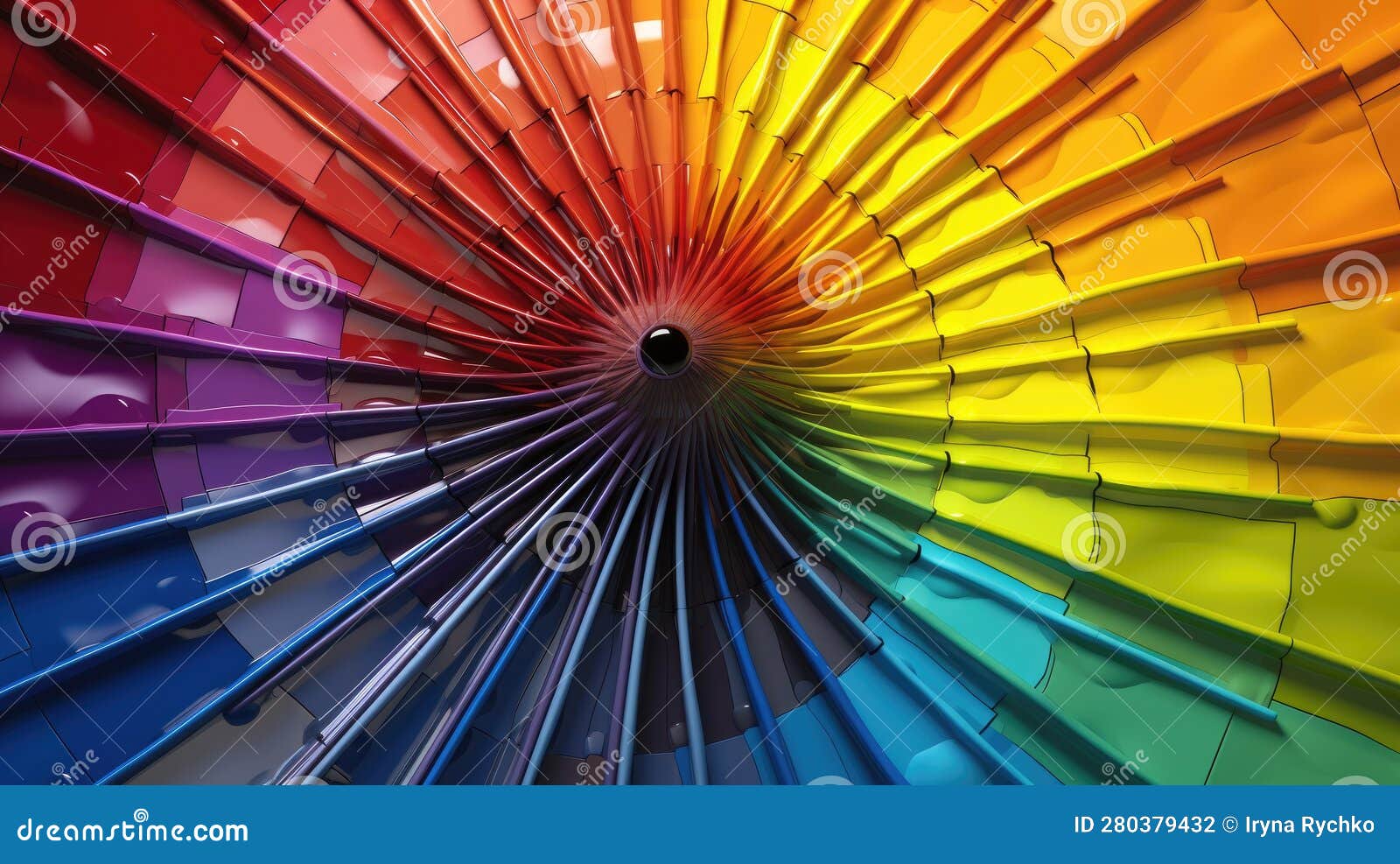 Color Wheel, Color Spectrum Swatch Samples, AI Generated Stock ...