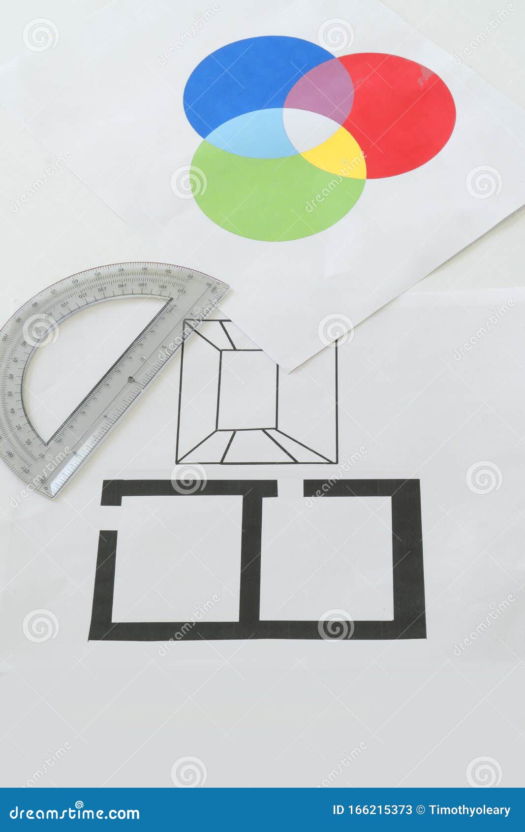 Color Wheel Used To Assist in Creating Various Designs, Architecture ...