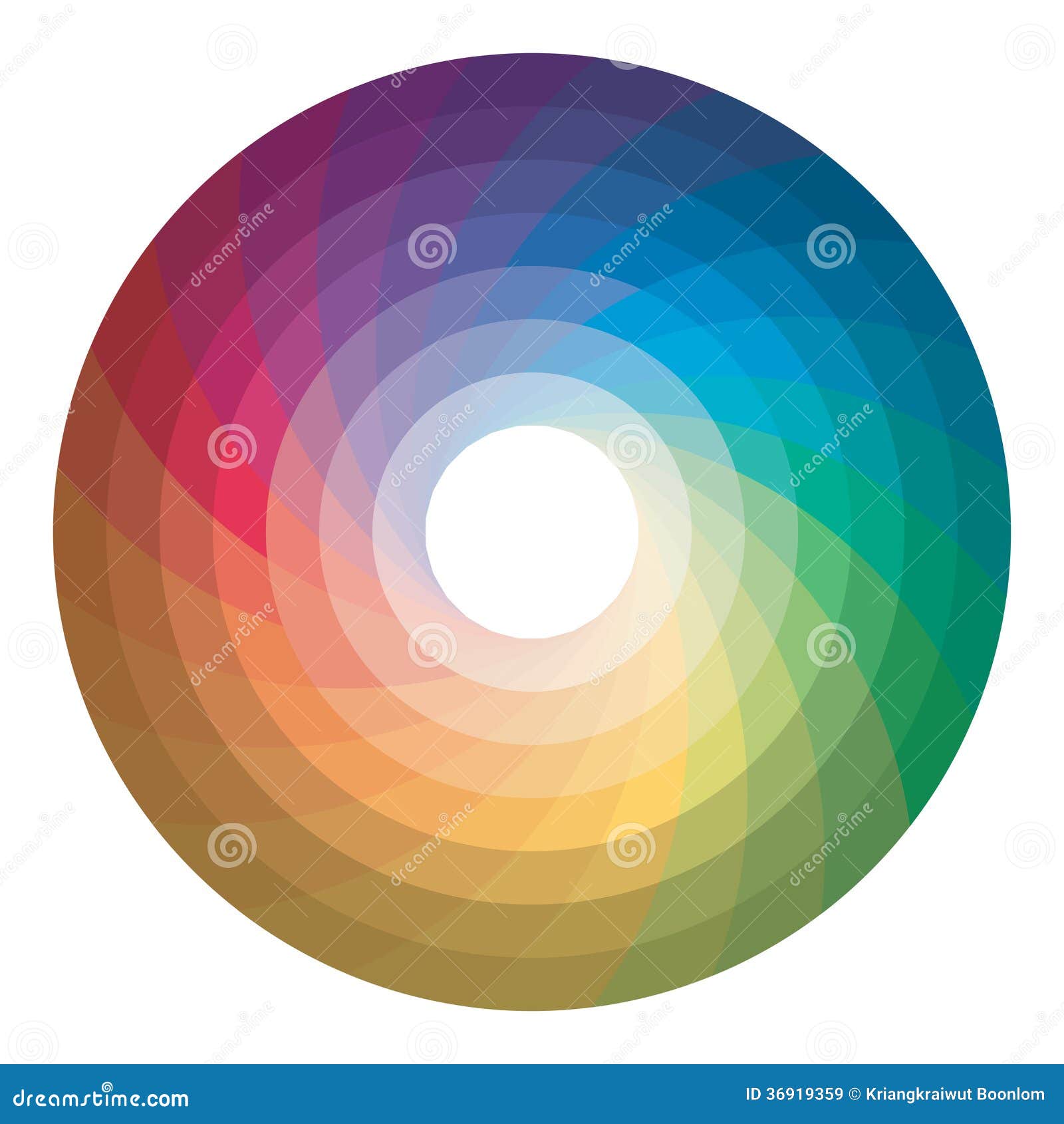 Color Wheels And Color Palette. Color Wheels And Swatches. Cartoon ...