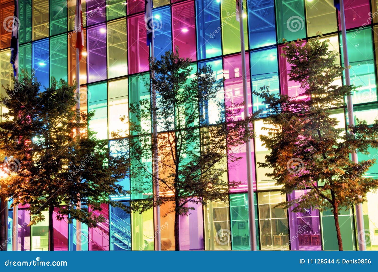 Color Windows stock photo. Image of building, orange - 11128544