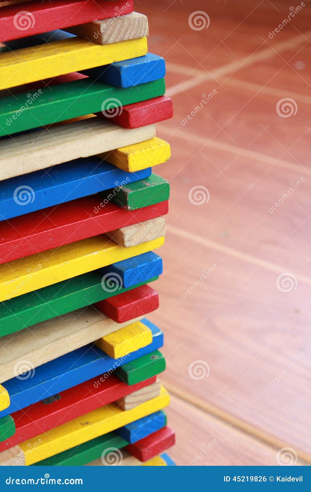 Color Wood Block stock photo. Image of wood, construct - 45219826