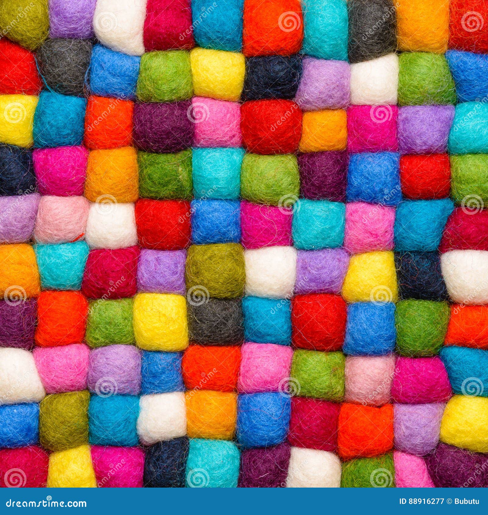 Color Wool Background - Balls Of Synthetic Wool Yarn Stock Image ...