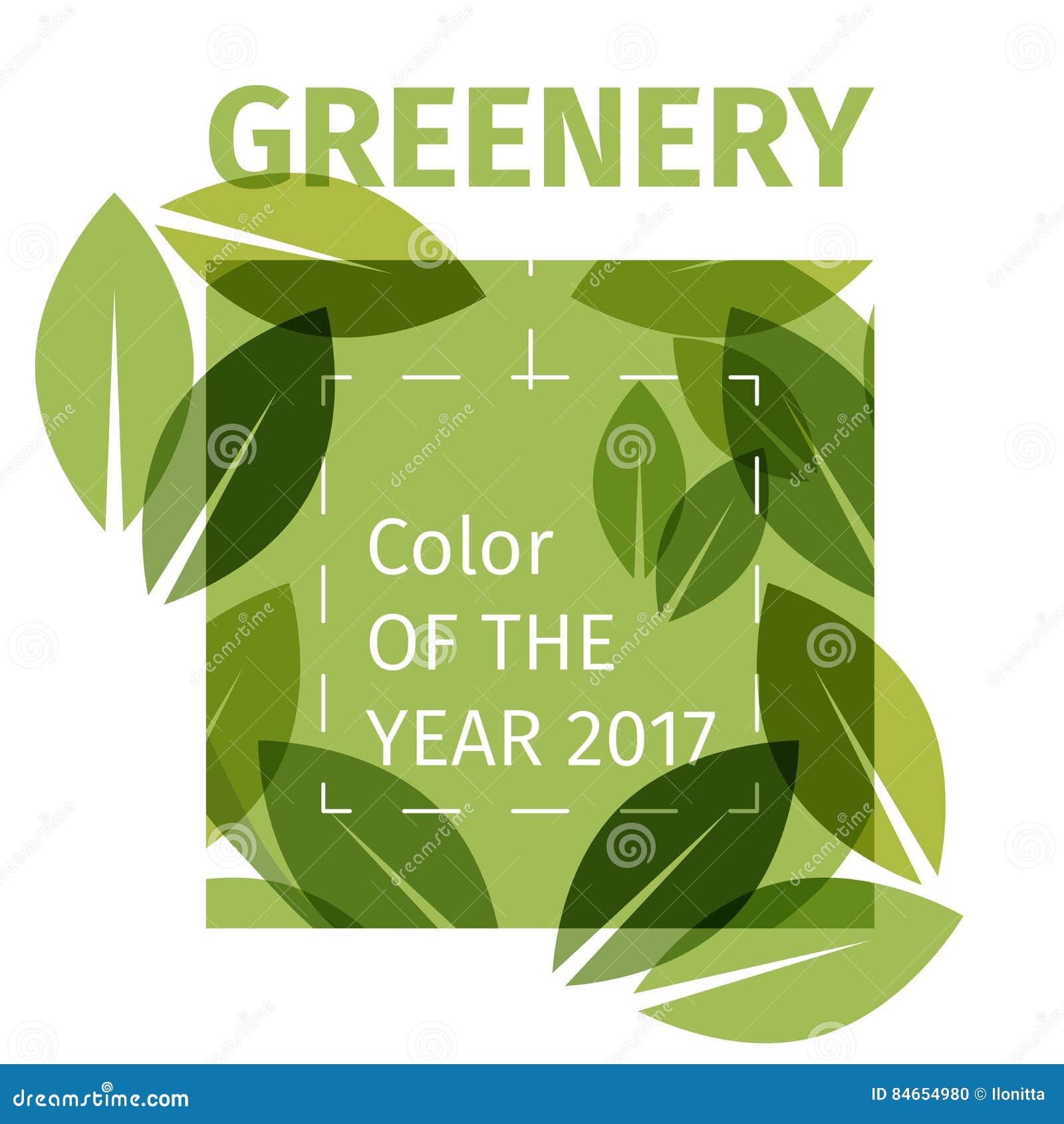 Color of the Year 2017. Greenery Beautiful Trendy Background Stock ...