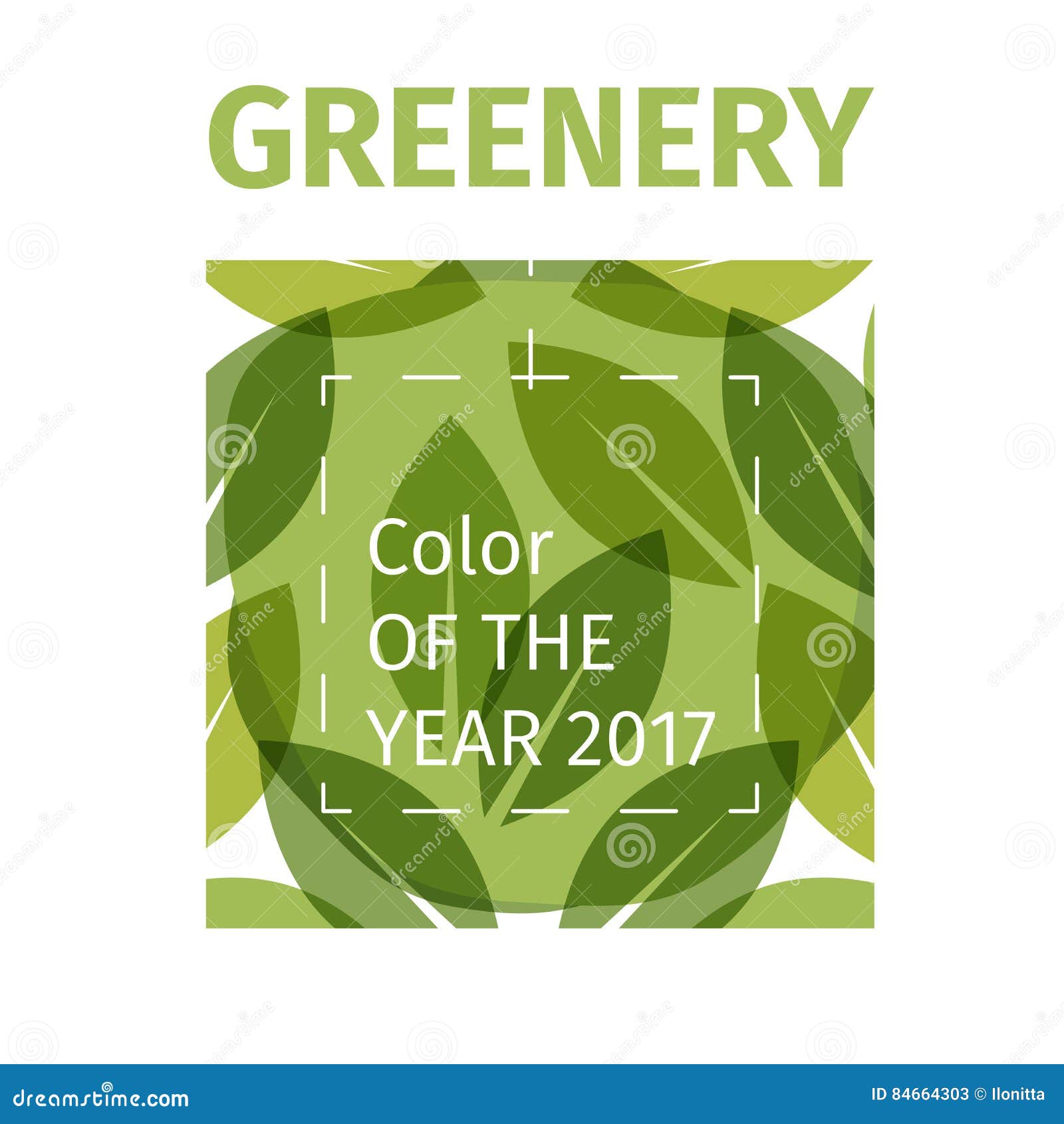 Color of the Year 2017. Greenery Beautiful Trendy Background Stock ...